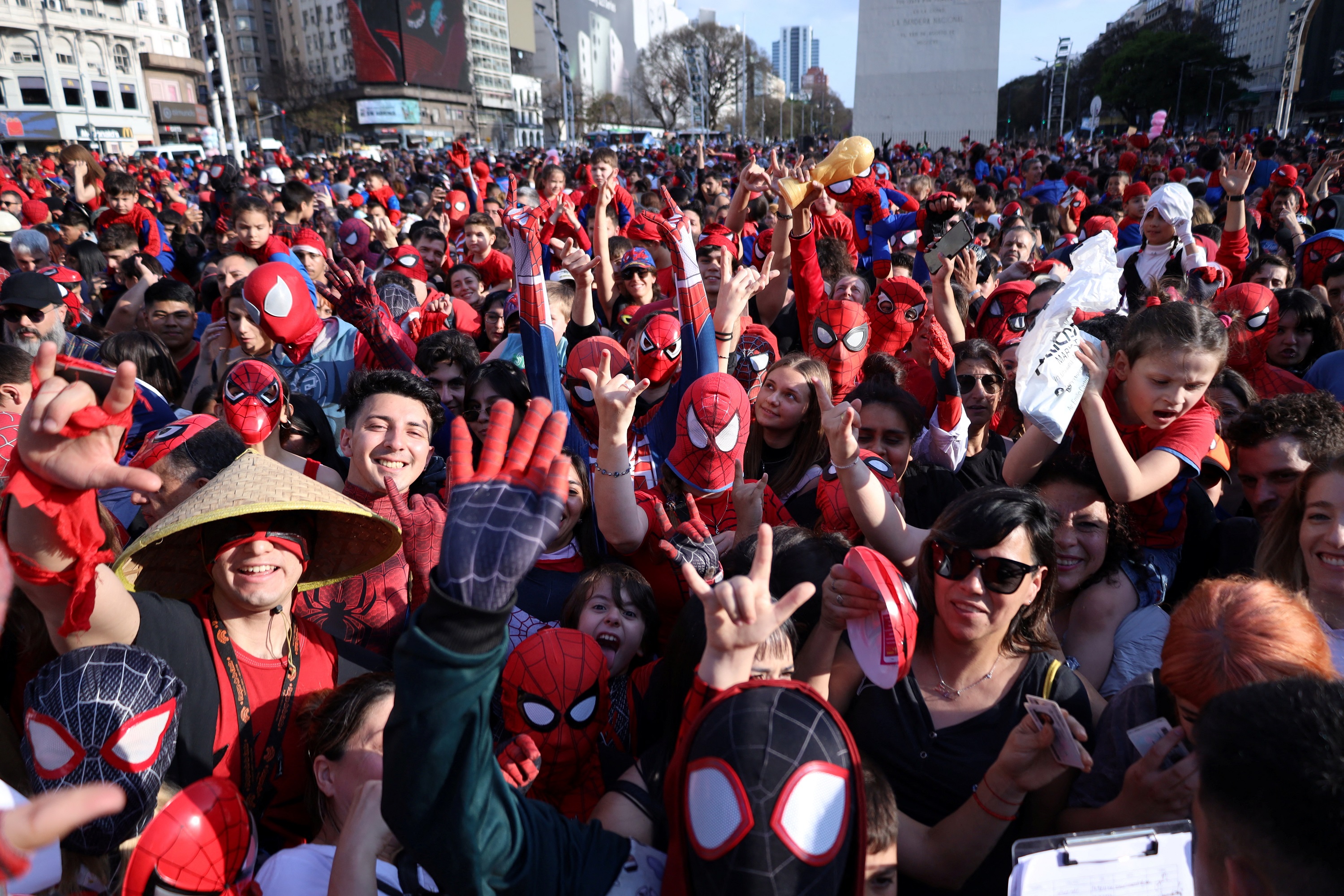 From Spider-Verse to Argentina: Fans Aim to Break Record for Biggest ...