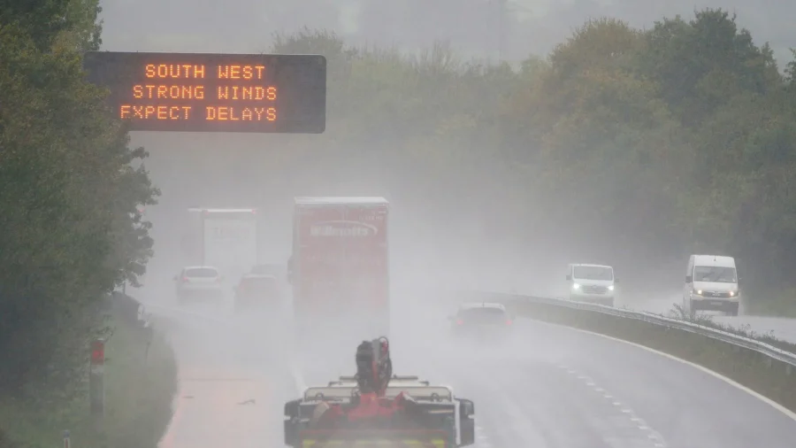Storm Ciaran Whips Western Europe, Blowing Record Winds in France and ...