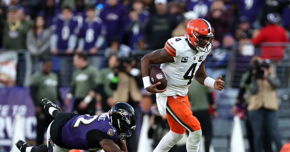 Cleveland Browns QB Deshaun Watson Out for the Rest of This Season With a Throwing Shoulder ...