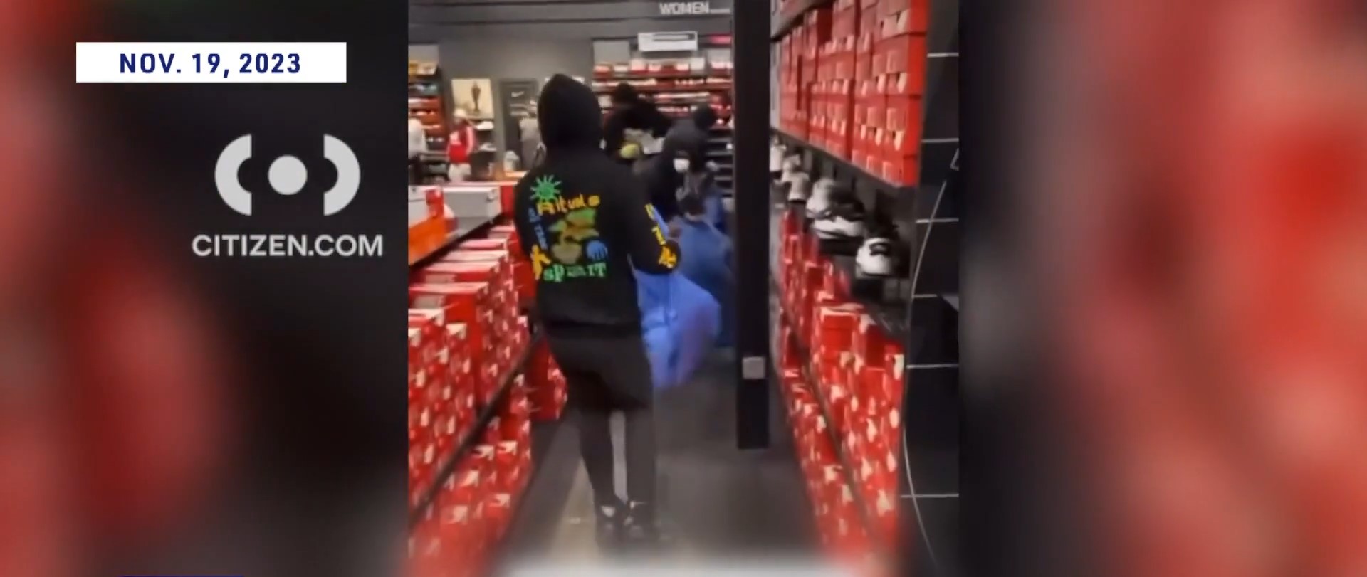 Flash Mob Steals 12 000 At Nike Store Ntd