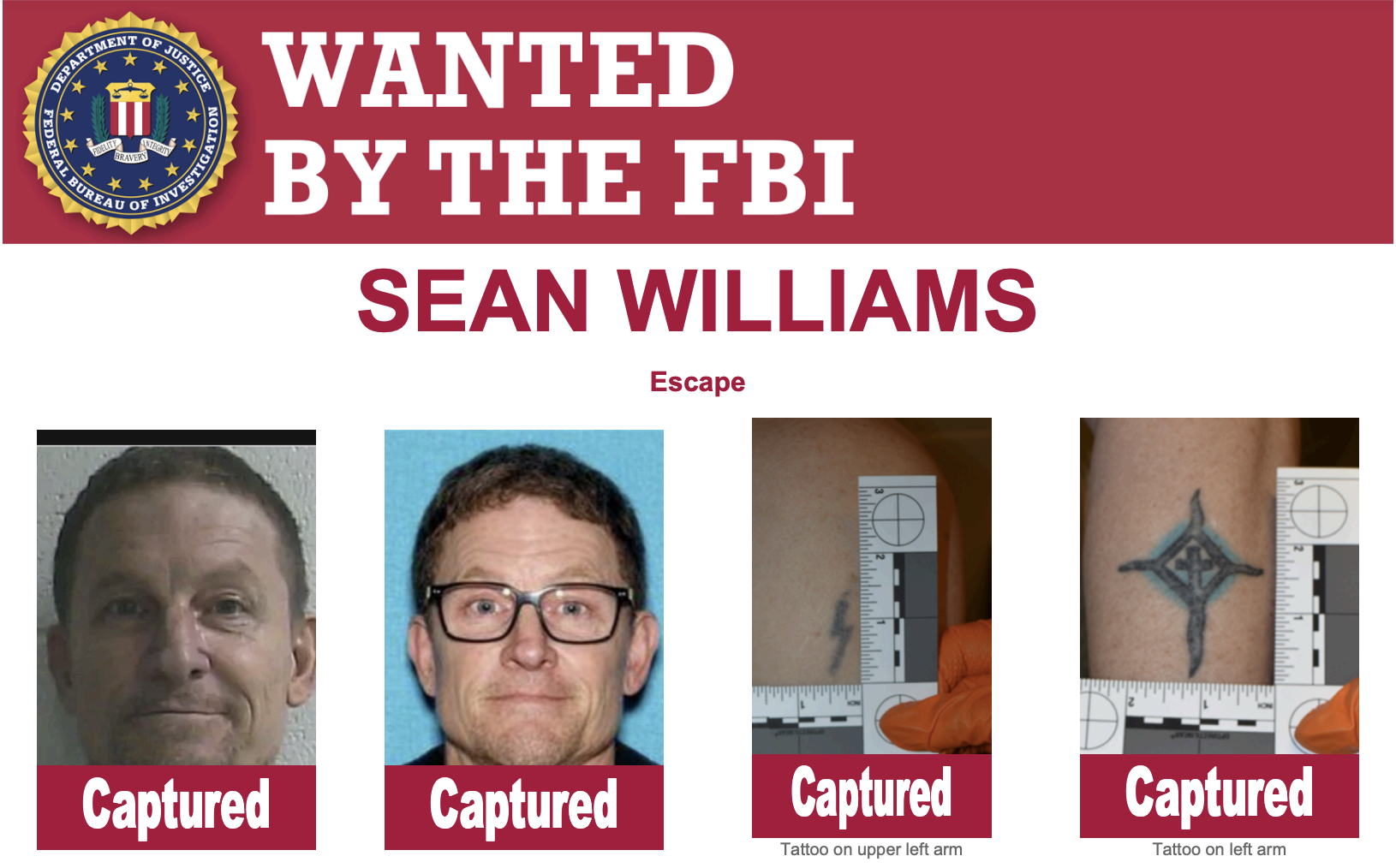 Escaped Inmate Facing Child Sex Charges in Tennessee Captured in ...