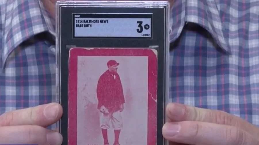 Bidding for Babe Ruth Card Passes $5 Million | NTD