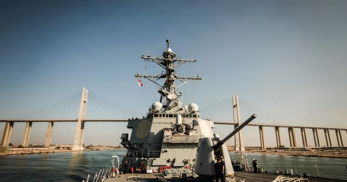 US Navy Intercepts Dozens of Drones, Missiles Launched From Yemen in ...