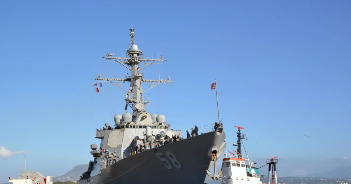 US Military Intercepts Cruise Missile Targeting USS Laboon Warship | NTD