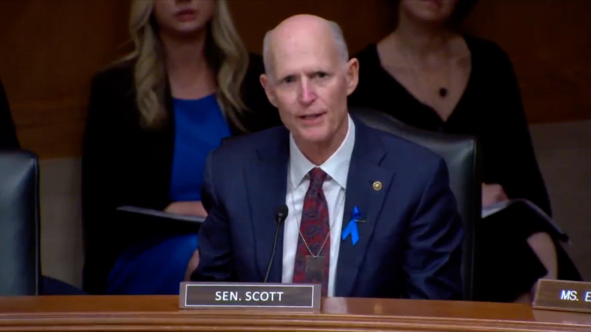Sen. Rick Scott Leads Republicans in Demanding Border Security | NTD