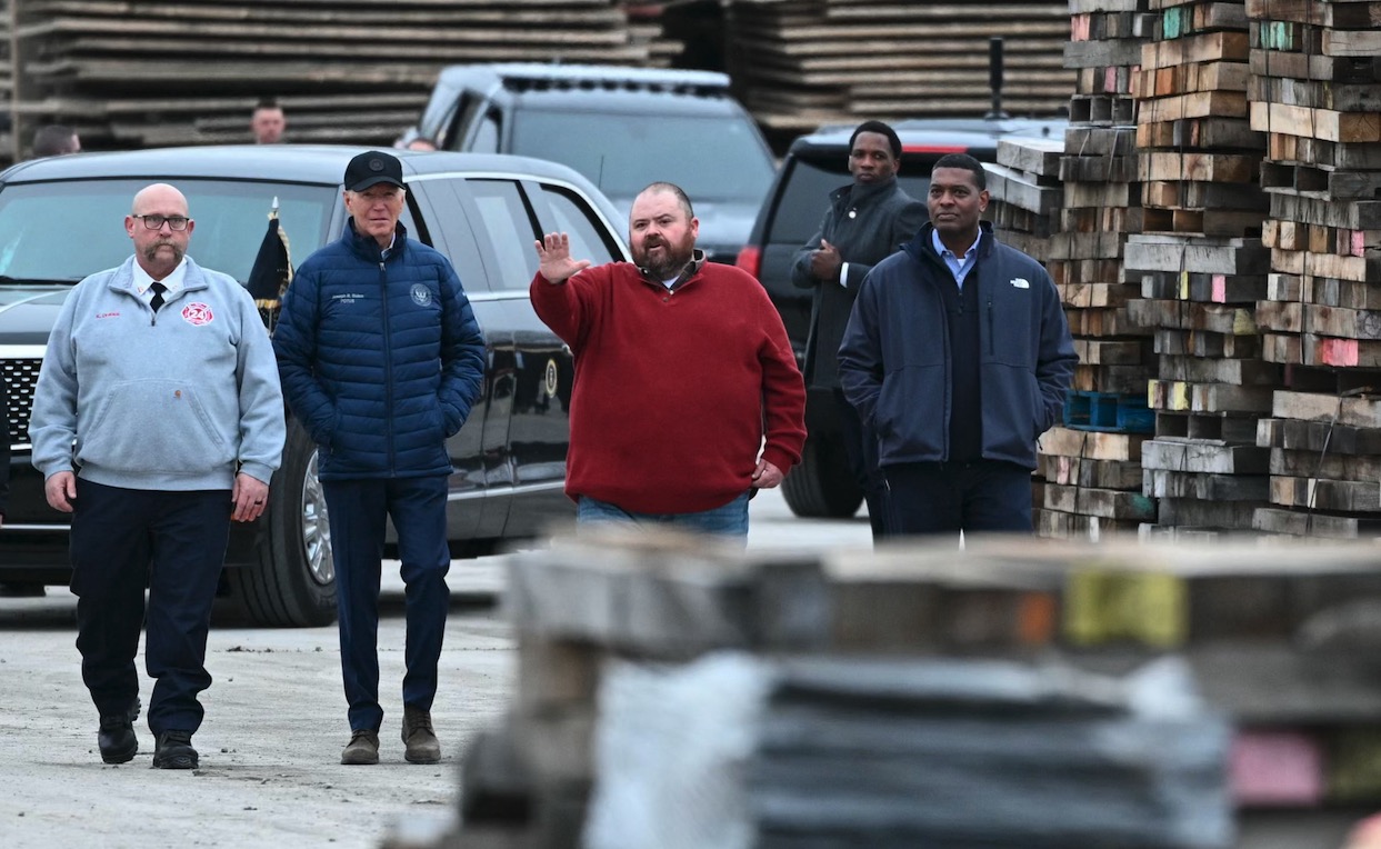 Biden Announces Health Grants, Receives Frosty Welcome in First Visit ...