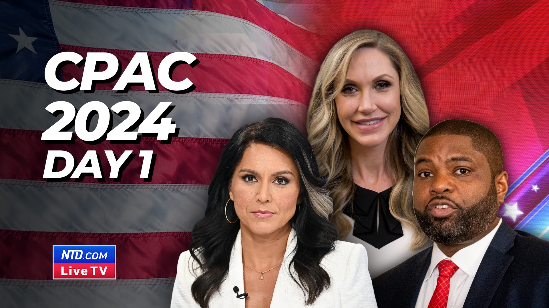 CPAC in DC 2024—Day 1 Featuring Lara Trump, Byron Donalds, Ben Carson ...