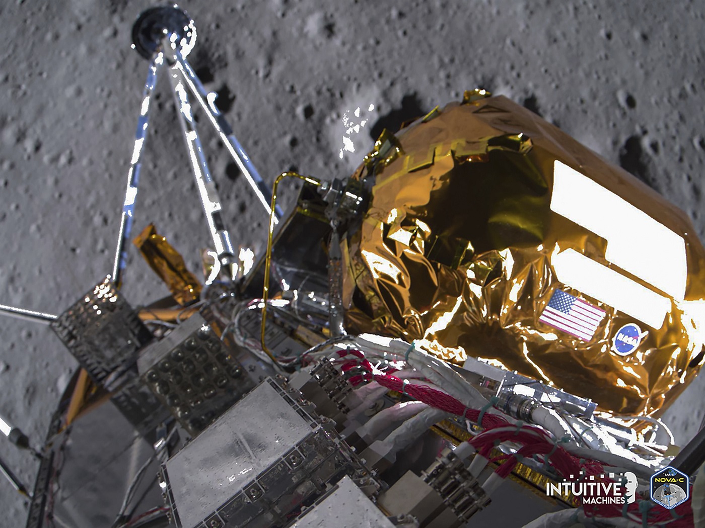 Toppled Moon Lander Sends Back More Images, With Only Hours Left Until ...