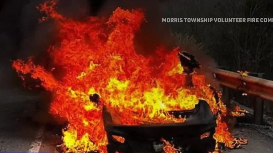 Electric Vehicle Fires vs Gas Engine Fires—The More Difficult Fire to ...