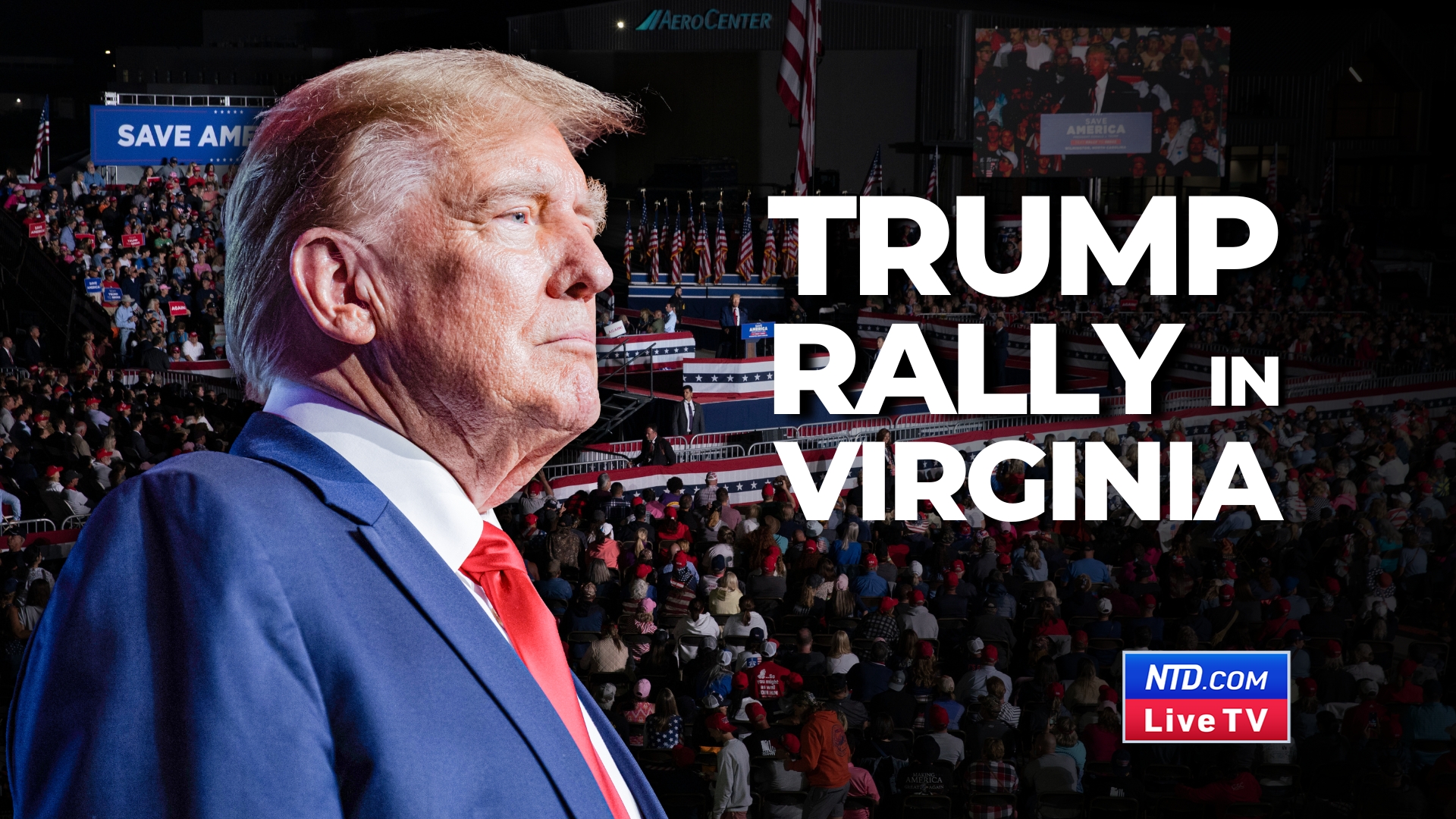 Trump Holds ‘Get Out the Vote’ Rally in Richmond, Virginia | NTD