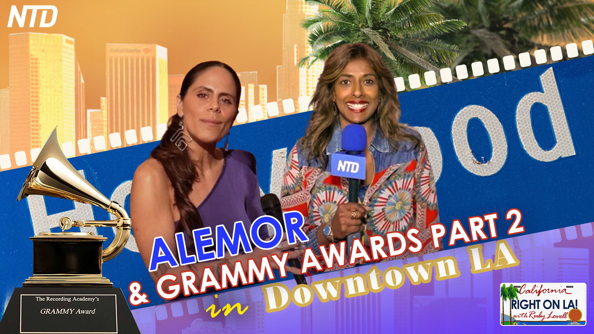 Grammy Awards Part 2: Latin Sensation & Nominee AleMor, Los Angeles | NTD