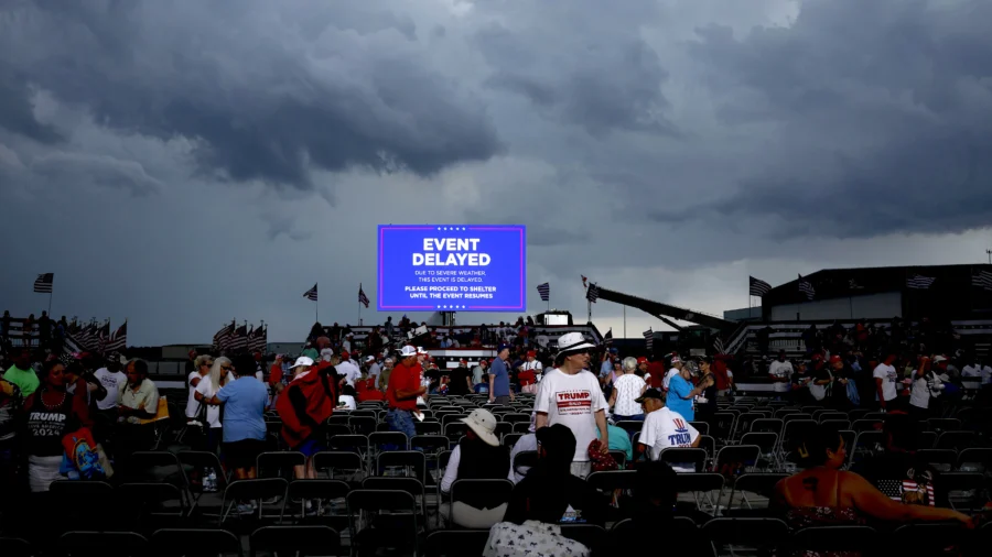 Trump Rally in Wilmington, North Carolina, Postponed Due to Bad Weather ...