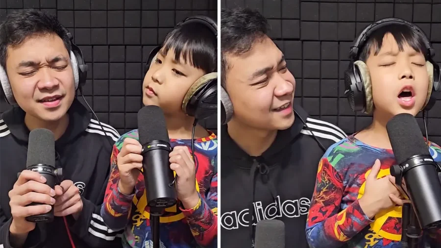 Six-Year-Old's Duets With Dad Gain Worldwide Popularity | NTD
