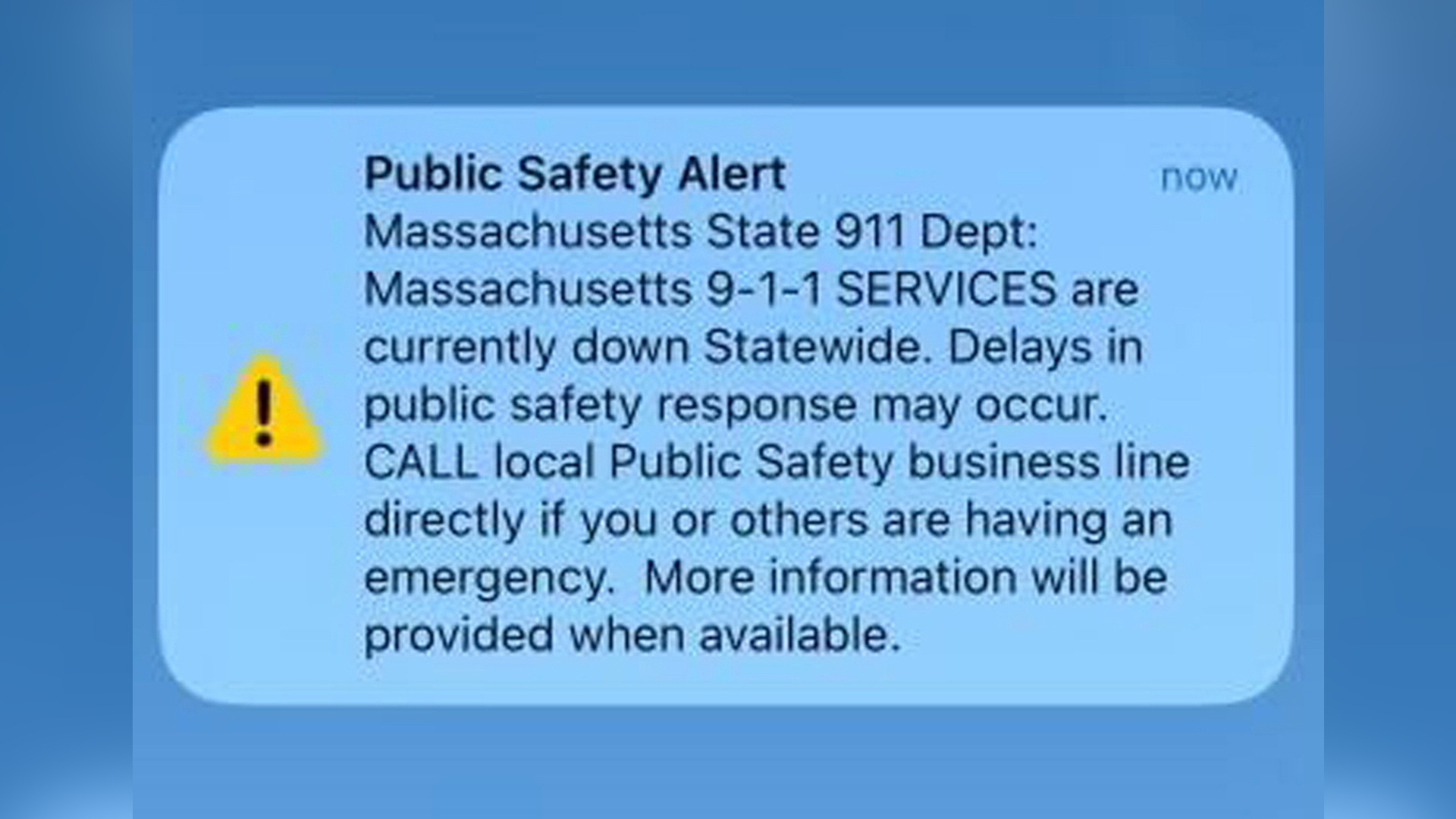 Firewall to Deter Cyberattacks Blamed for Massachusetts 911 Outage | NTD