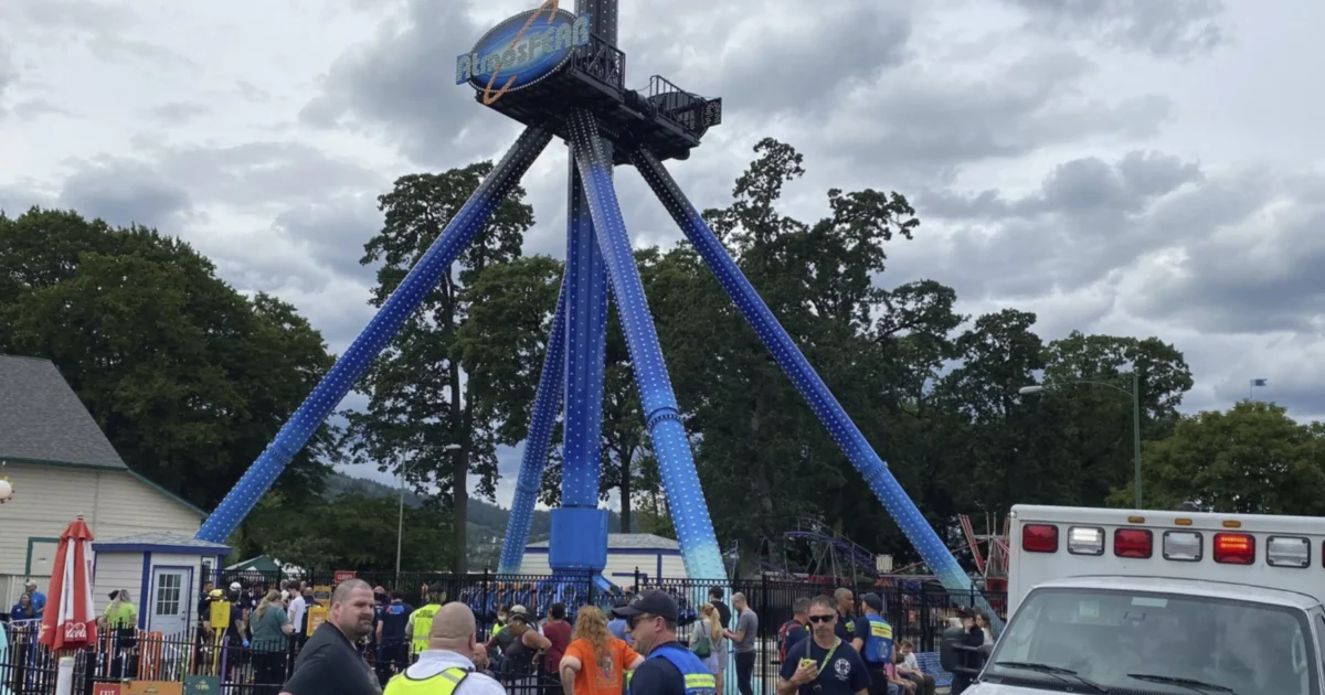 Portland Amusement Park Ride Shut Down After Malfunction Traps Riders ...