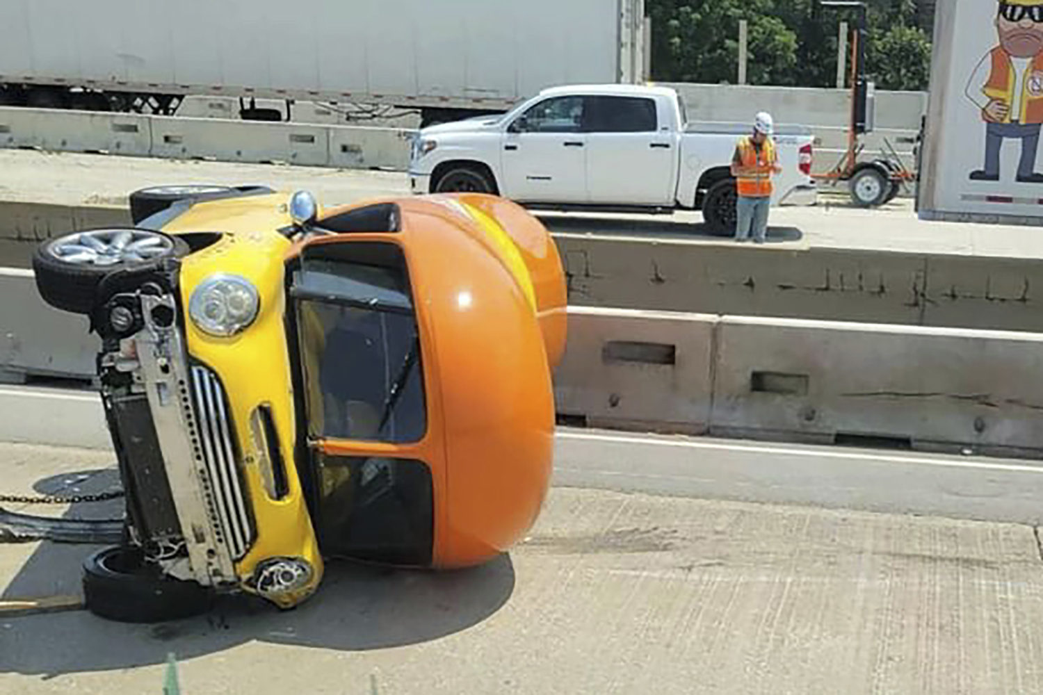 Oscar Mayer Wienermobile Flips Onto Its Side After Crash Along Suburban ...