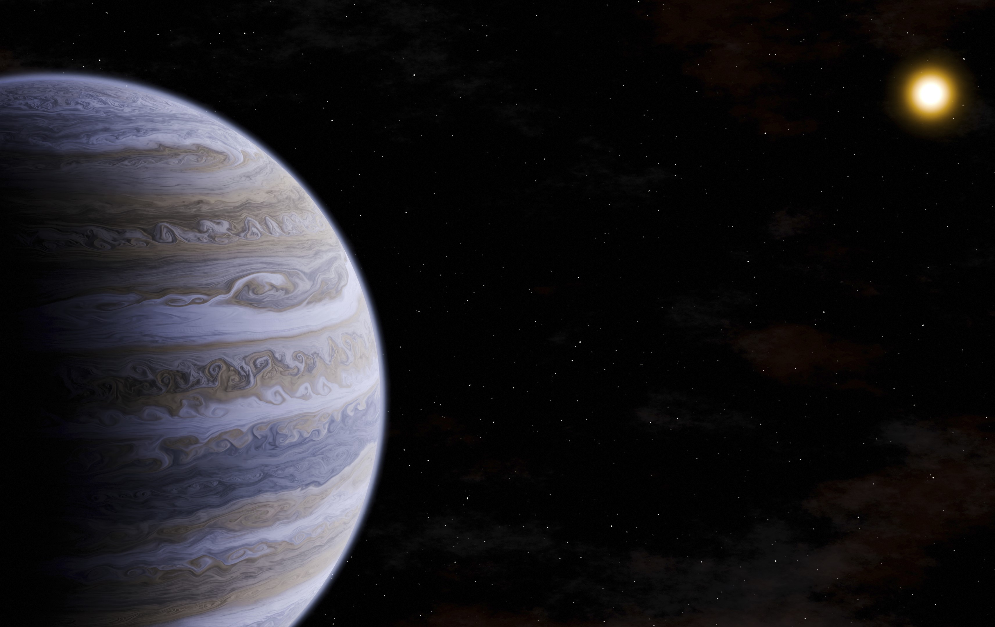 NASA Telescope Spots Super Jupiter That Takes More Than Century to Go ...
