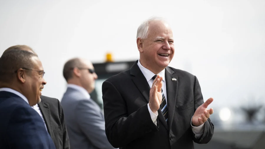 Democratic VP Pick Gov. Tim Walz: An Advocate on China's Human Rights ...