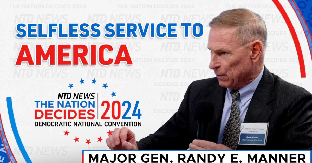 Major Gen. Randy Manner Discusses Serving the American People | NTD