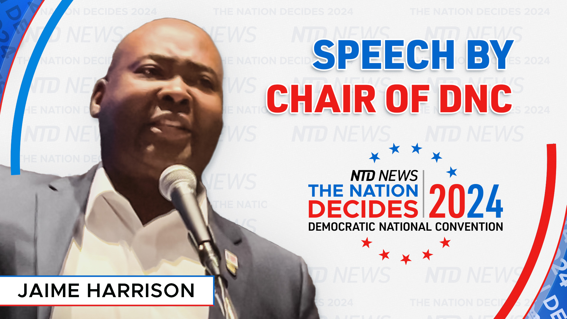 DNC Chairman Shares Why He’s Excited to Support Kamala Harris | NTD