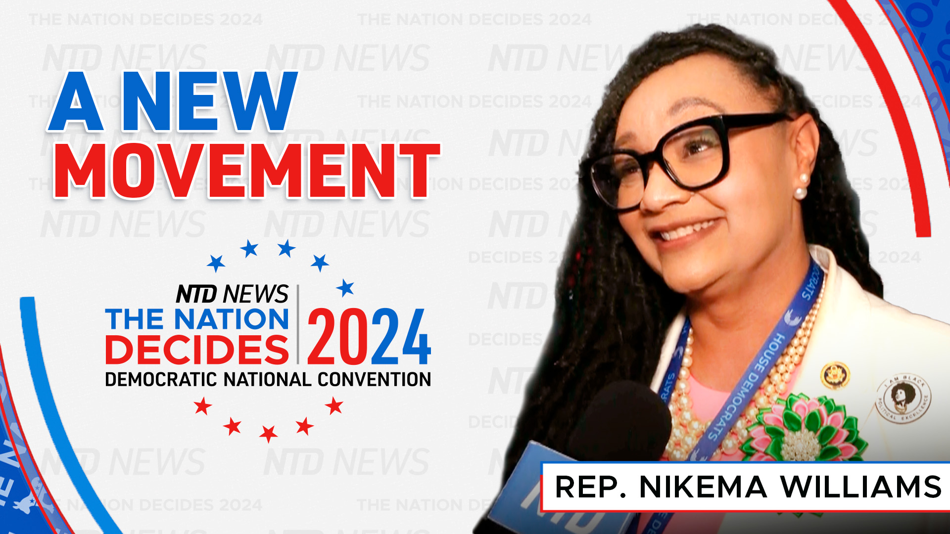 Rep. Nikema Williams: VP Harris is Bringing a ‘Movement’ | NTD