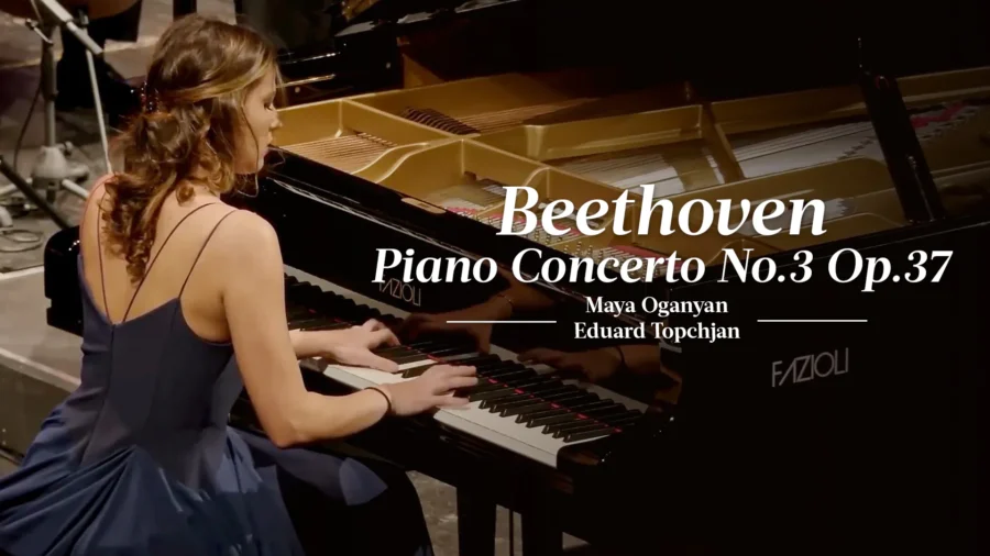 Beethoven: Piano Concerto No.3 Op.37 | Maya Oganyan, Eduard Topchjan ...
