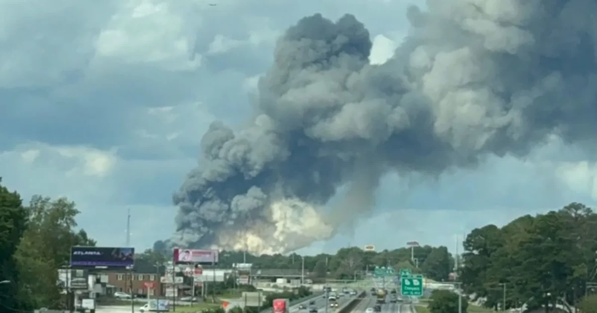 Reaction Following Fire at Georgia Chemical Plant Forces Evacuations ...