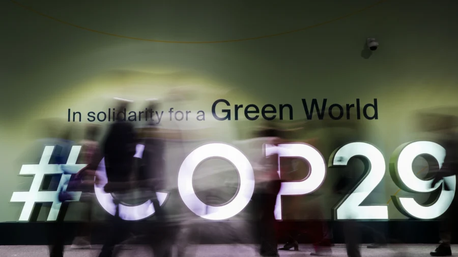 US Senate Delegates Speak at COP29 at the UN Climate Change Convention ...