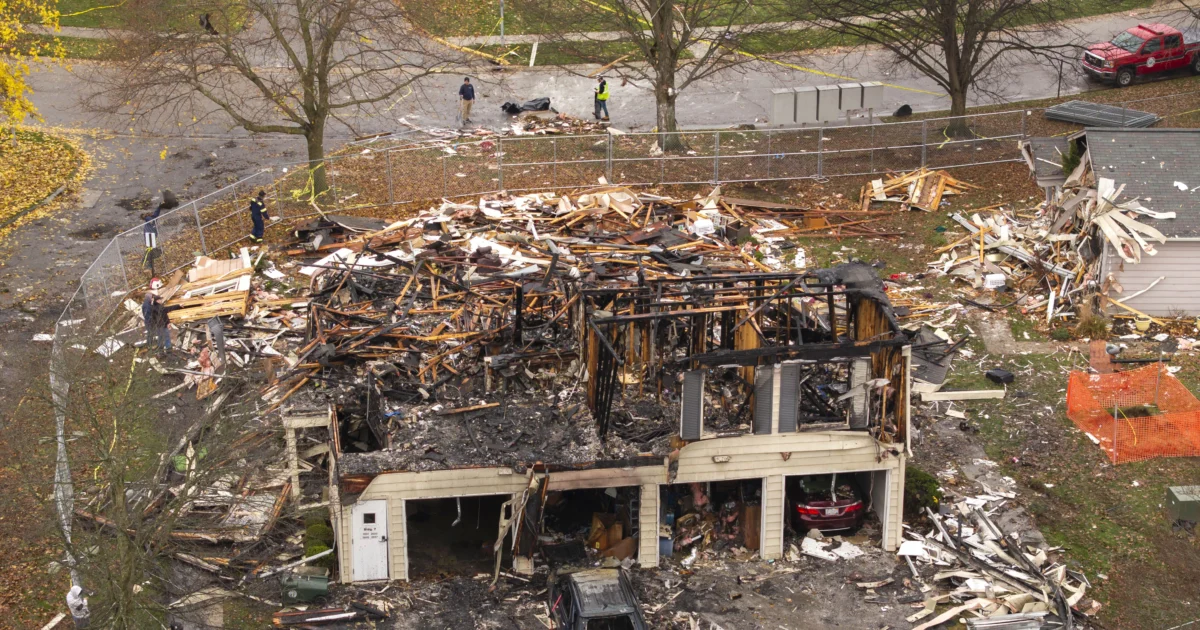 Explosion Rocks Condominium in Detroit Suburb, Sparking Fires and ...