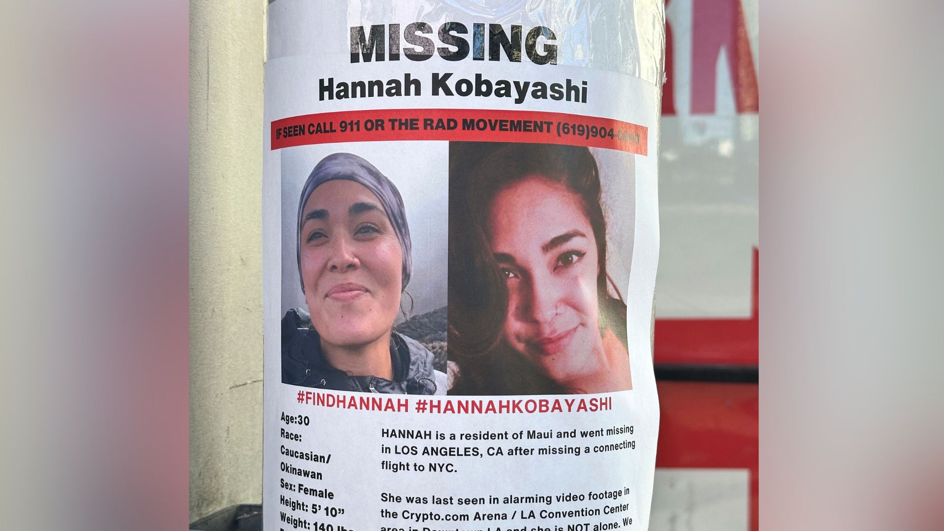 Police Say Hannah Kobayashi Disappeared Voluntarily and Traveled to ...