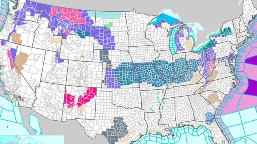 Federal Forecasters Warn 'Major' Winter Storm to Sweep Across US Over ...