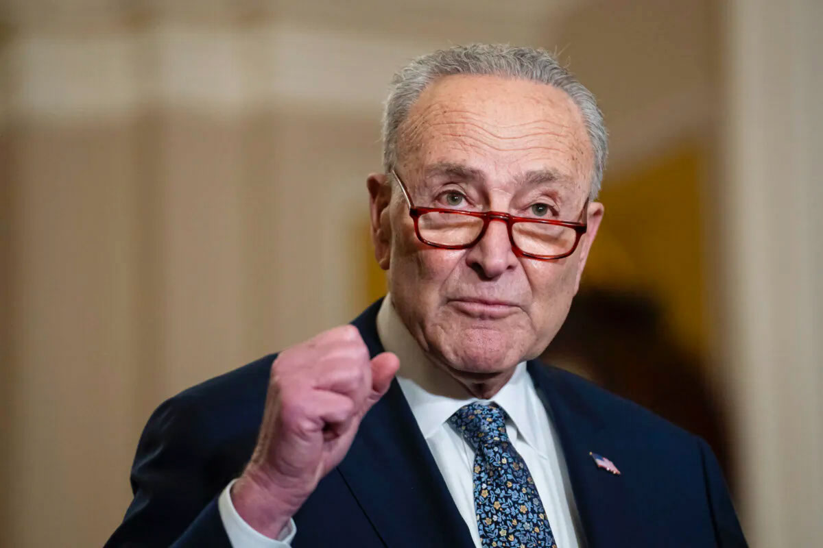 Sen. Schumer and Senate Democrats Holds Press Conference on Priorities ...
