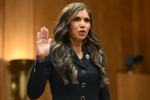Kristi Noem, DHS Secretary Nominee, Appears Before Senate Panel | NTD