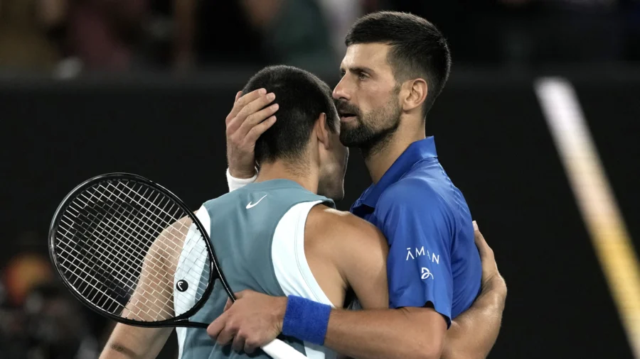 Australian Open: Novak Djokovic Beats Carlos Alcaraz and Gets Closer to 25th Grand Slam Title | NTD