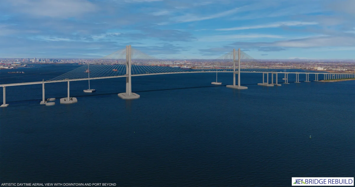 Maryland Unveils Design for New Francis Scott Key Bridge | NTD