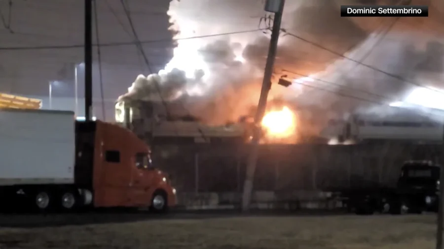 Hundreds of Passengers Safely Evacuated When Fire Engulfs Commuter ...