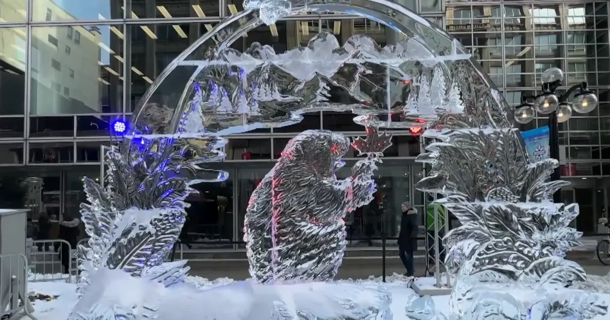 Exquisite Ice Sculptures on Show at Canadian ‘Winterlude’ Festival | NTD