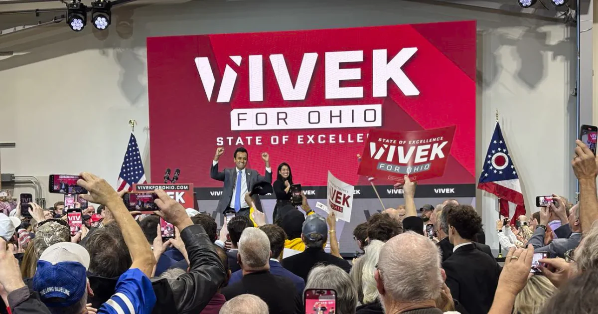 Vivek Ramaswamy Announces Candidacy for Ohio Governor | NTD