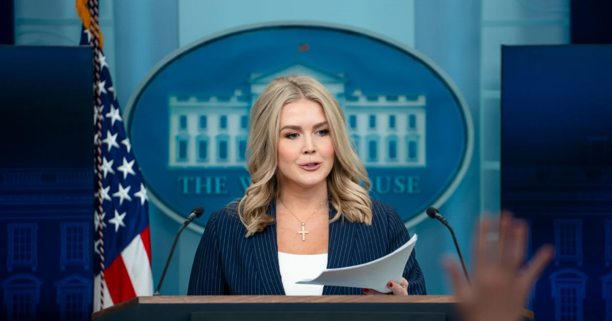 White House Press Secretary Karoline Leavitt Holds Briefing | NTD