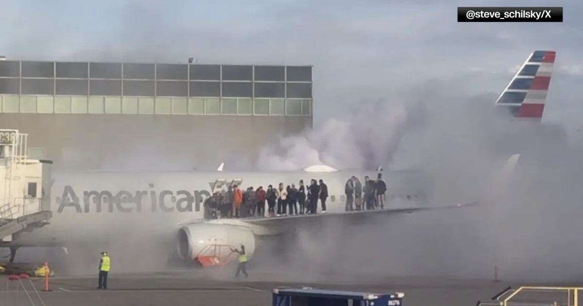 American Airlines Plane Catches Fire at Denver Airport, Forces ...