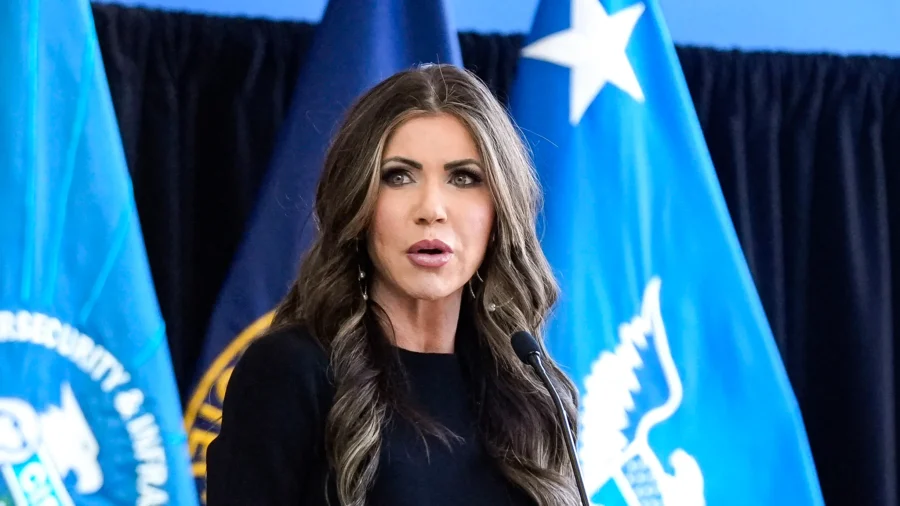 Homeland Security Secretary Noem Signs Agreements With Colombian ...