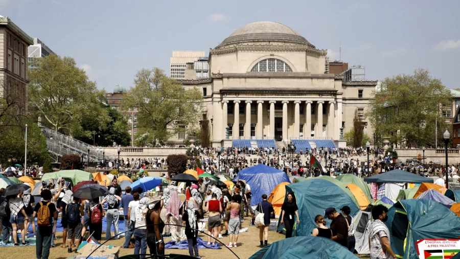 Columbia University Interim President Steps Down | NTD