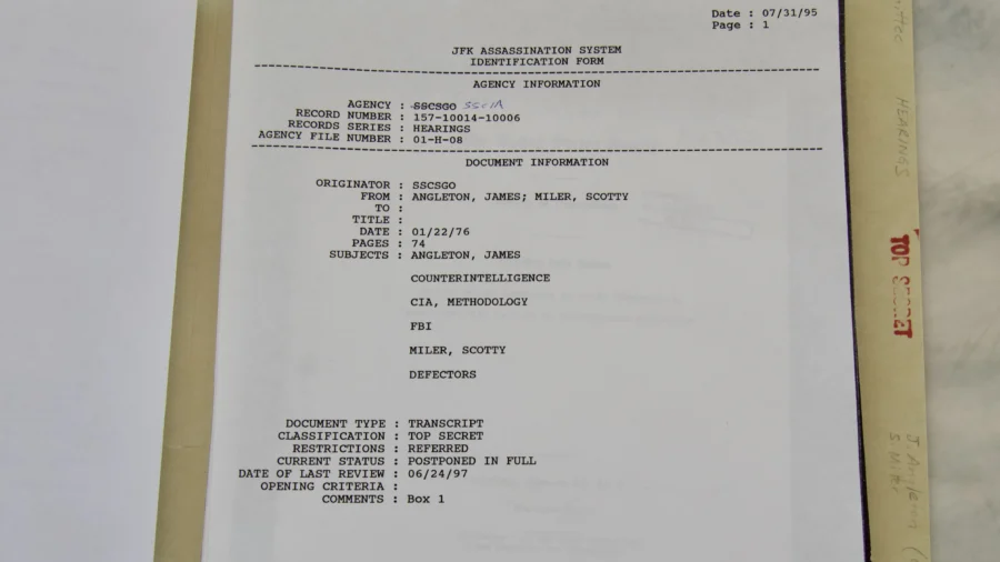 Oversight Task Force Hearing on ‘Declassification of Federal Secrets: The JFK Files’ | NTD