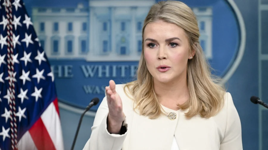 White House Press Secretary Leavitt Holds Press Briefing | NTD