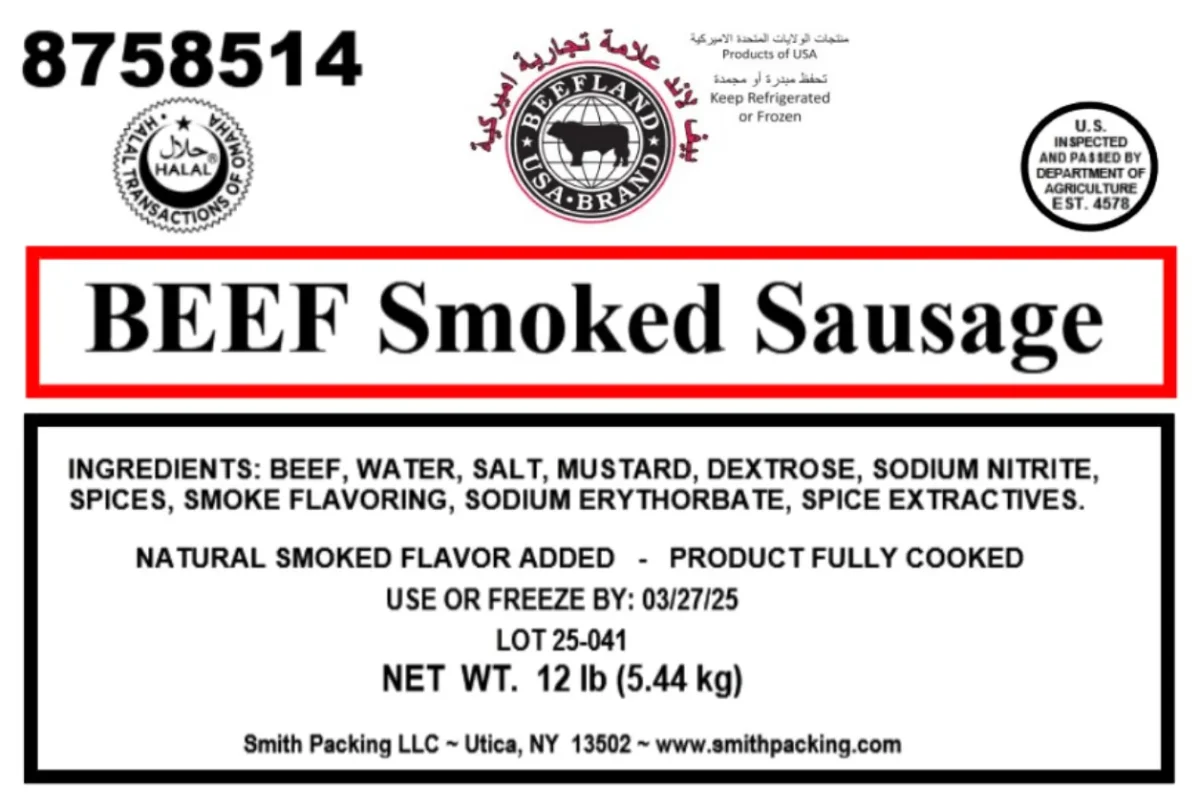 USDA Recalls Nearly 19,000 Pounds of Ready-to-Eat Meat, Poultry Over ...