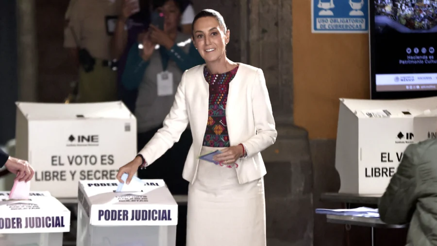 Mexicans Vote in First-Ever Judicial Election | NTD