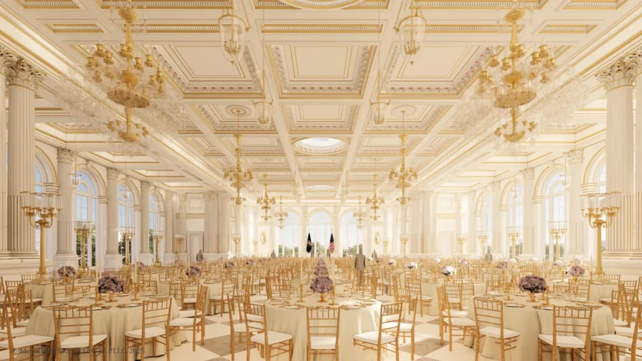 White House to Build Ballroom to Host Larger Events | NTD