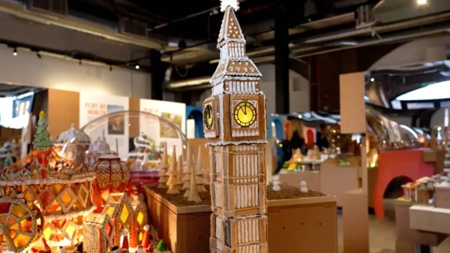 Architects Create Gingerbread Version of London for Christmas | NTD
