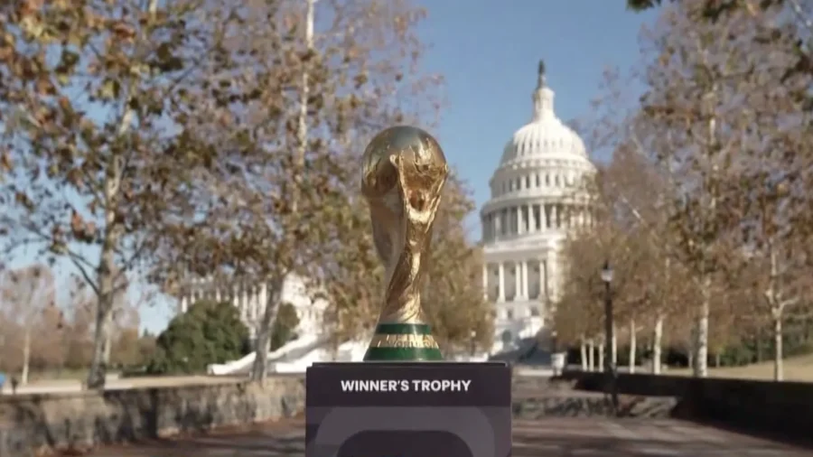 FIFA World Cup Trophy Arrives Ahead of Final Draw | NTD