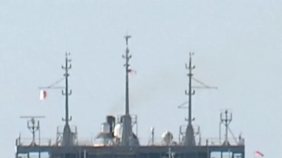 US Navy Cargo Ship Docks in Puerto Rico as Caribbean Military Buildup ...